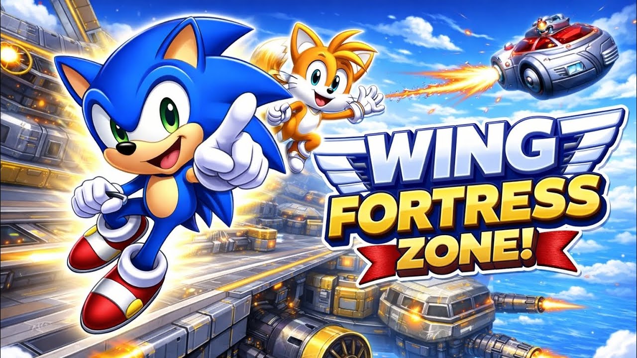 SONIC THE HEDGEHOG 2 || EPISODE #10 || WING FORTRESS ZONE || SUPER ...