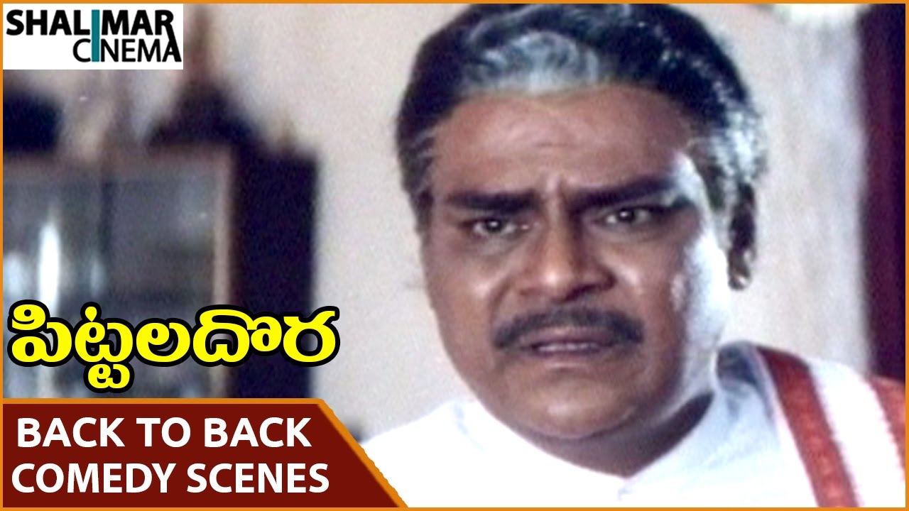 Pittala Dora Movie || Kota Srinivasa Rao Back To Back Comedy Scenes ...