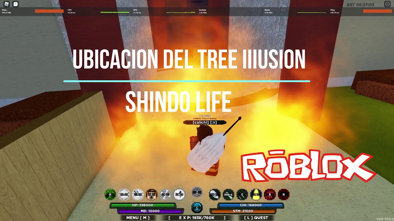 shindo life- Ubicacion del Tree lllusion Roblox - YouTube
