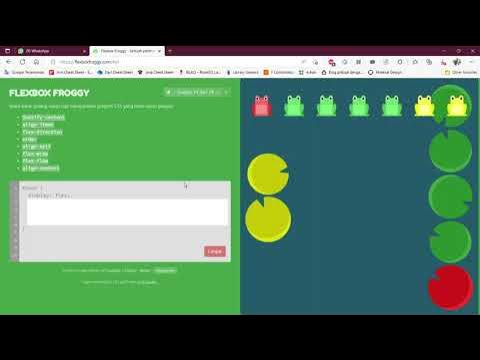Flexbox Froggy Level 24 - YouTube