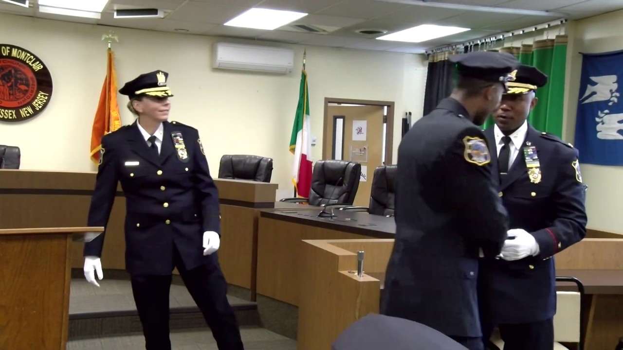 Montclair Police Dept. Swearing In Ceremony - November 16, 2018 - YouTube
