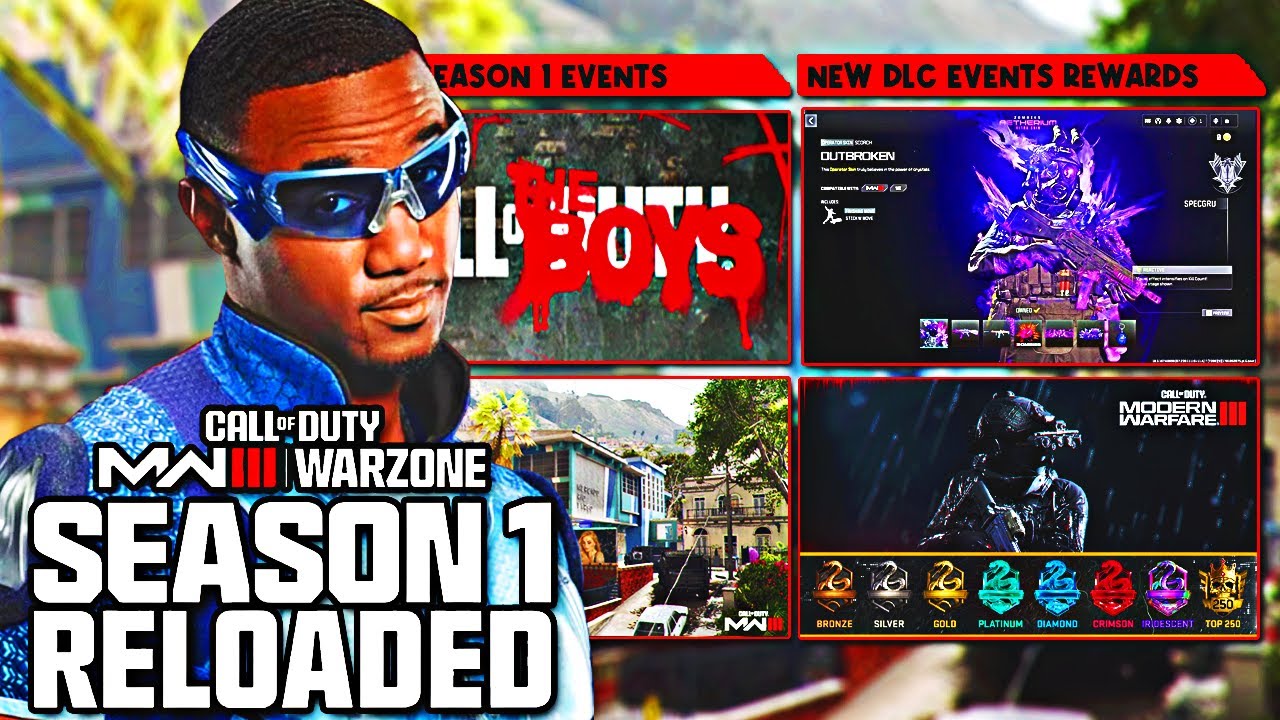 MW3 Season 1 RELOADED REWARDS CONFIRMED! (All leaked REWARDS, MW3 ...