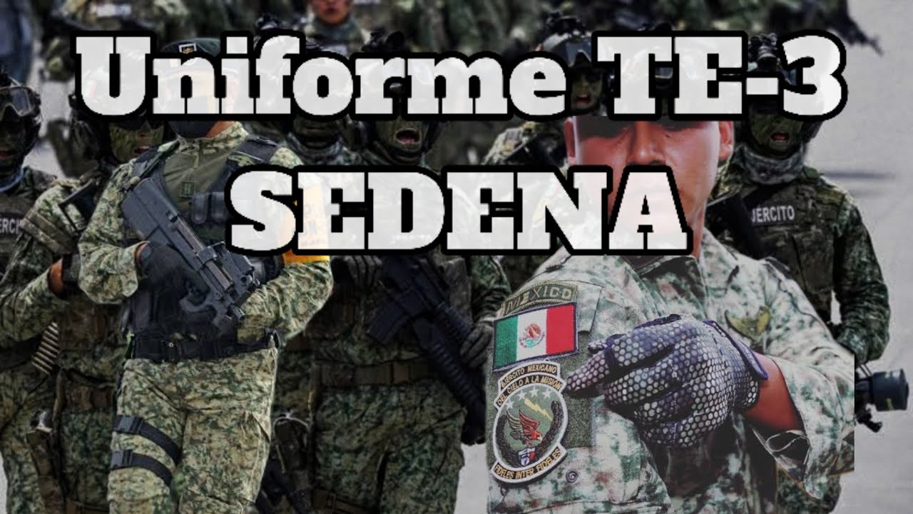 Descripción del uniforme TE-3 del ejército mexicano | Tactical ...