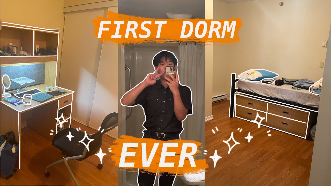 First College Dorm Move In Vlog 人生第一次搬入宿舍 Youtube