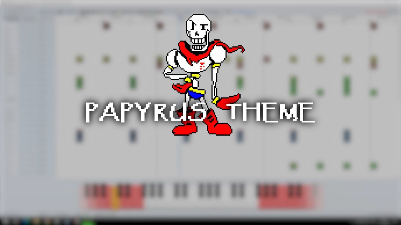 UNDERTALE - Bonetrousle (Minecraft Note Block Studio Cover) - YouTube