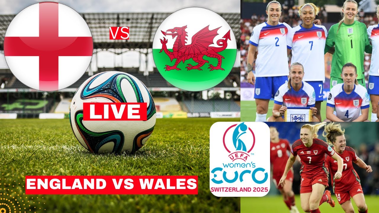 England vs Wales 6-1 Live Stream UEFA Women Euro Football Match Today ...