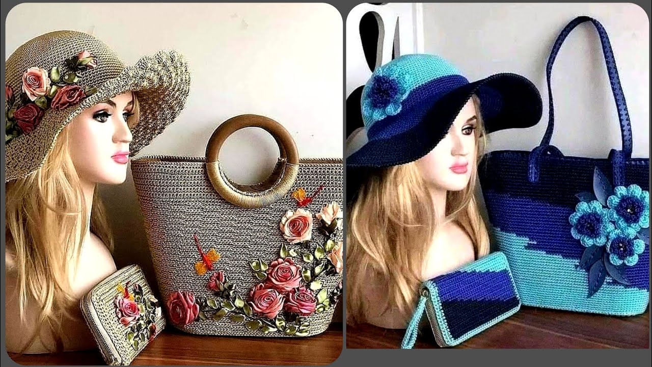 Marvelous and Amazing New crochet handmade handbags designs#embroidered ...