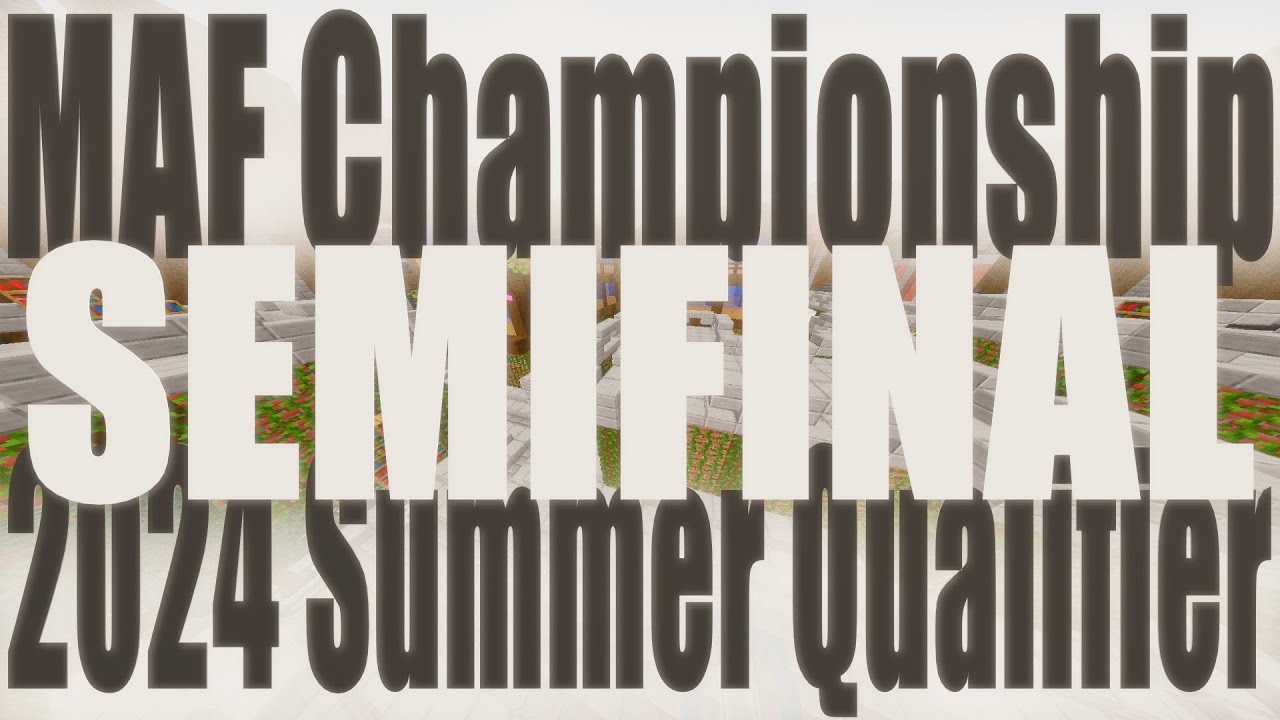 MAF Championship 2024 Summer Qualifier SEMIFINAL TAMA vs VON MAP1 - YouTube