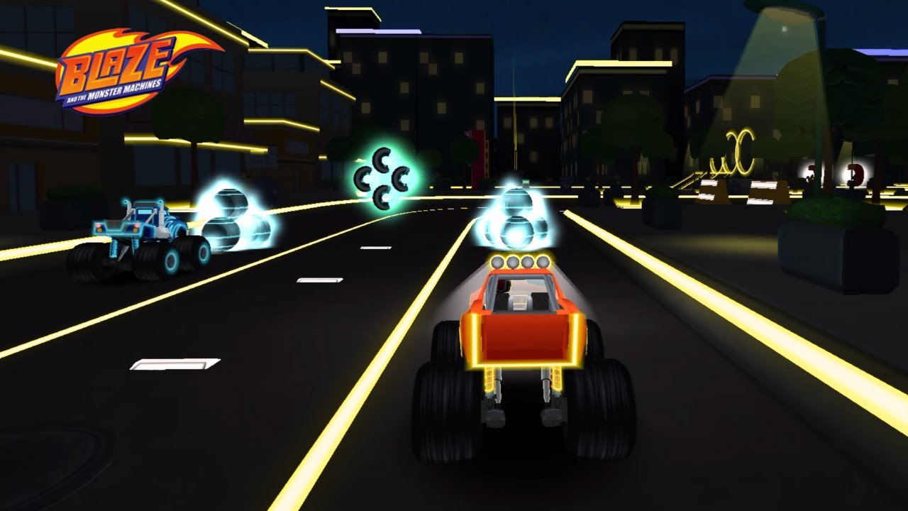 Blaze and the Monster Machines - Racing Game 🔥 LIGHT RIDERS: Get ready ...