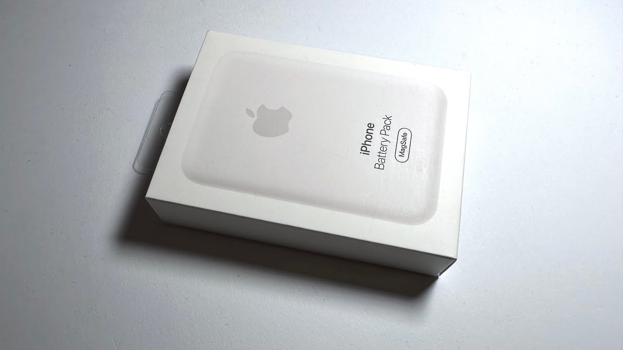 Apple iPhone battery pack unboxing - YouTube