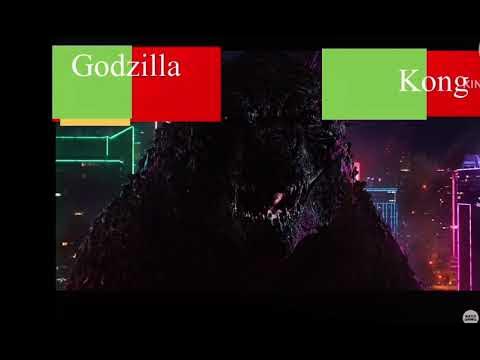 Godzilla vs kong Hong Kong fight with healthbars - YouTube
