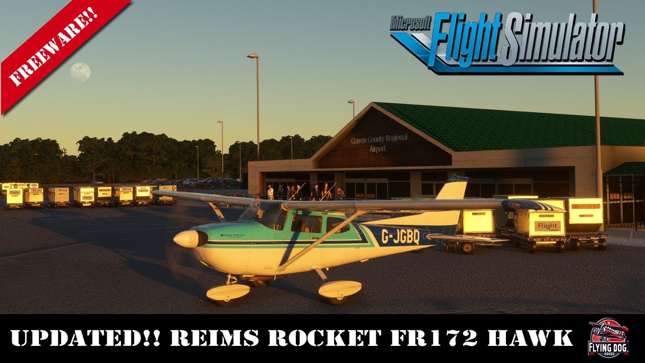 Experience the fabulous Freeware Reims Rocket 172 for Microsoft Flight ...