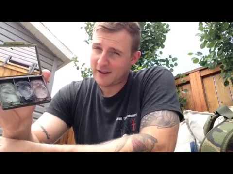 How To Camouflage Your Face - British Army Face Paint - YouTube