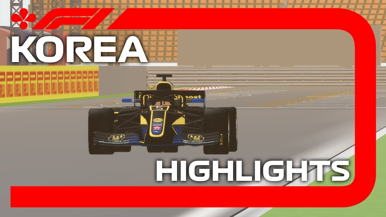 ION F1 Highlights | S3 Round 2 - SOUTH KOREAN GP - YouTube