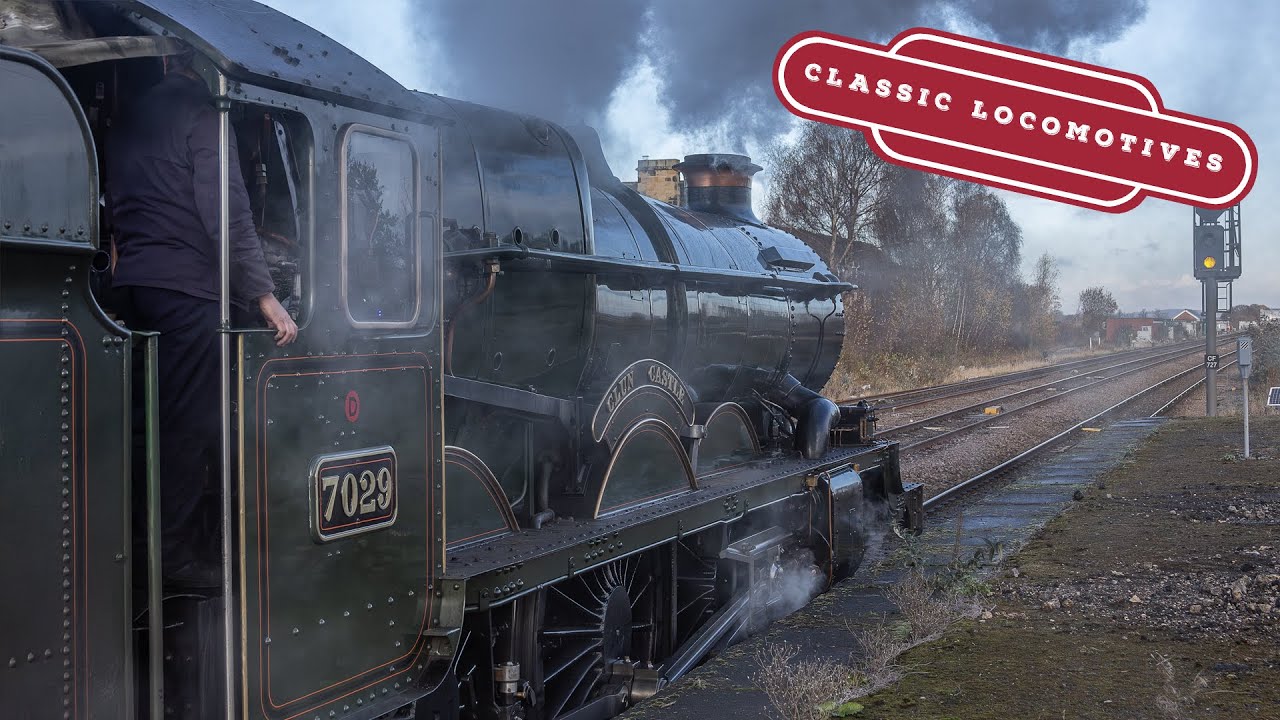 Loco 7029 "Clun Castle" - The Christmas White Rose 27th November 2024 ...