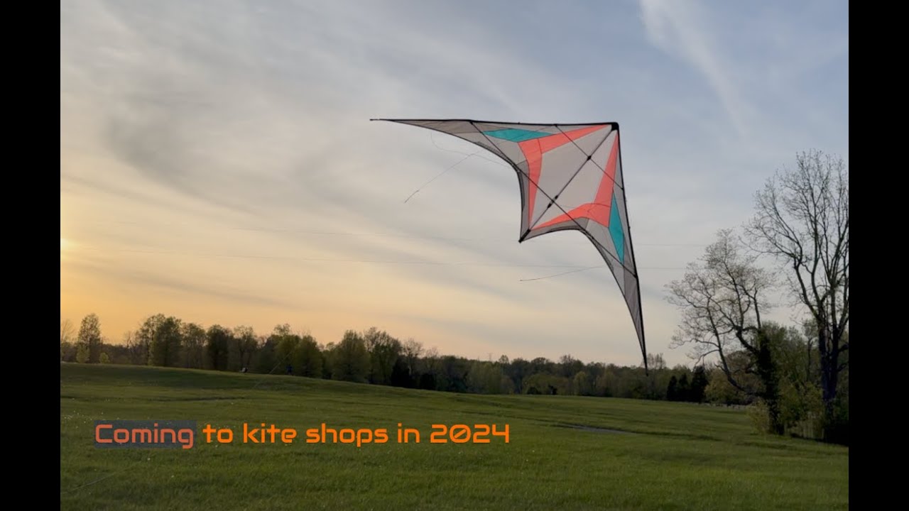 New in Kite Shops for 2024: Frank, from Canvas Kite Designs - YouTube