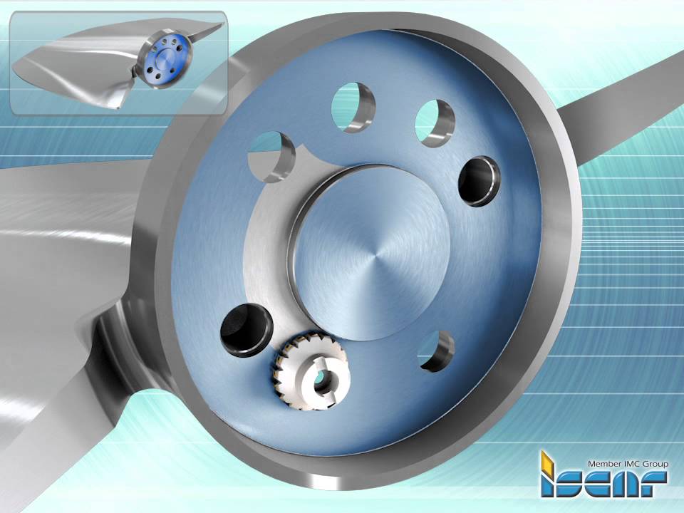 ISCAR INDUSTREALIZE - Power Generation -Kaplan Blade - Face Milling and ...