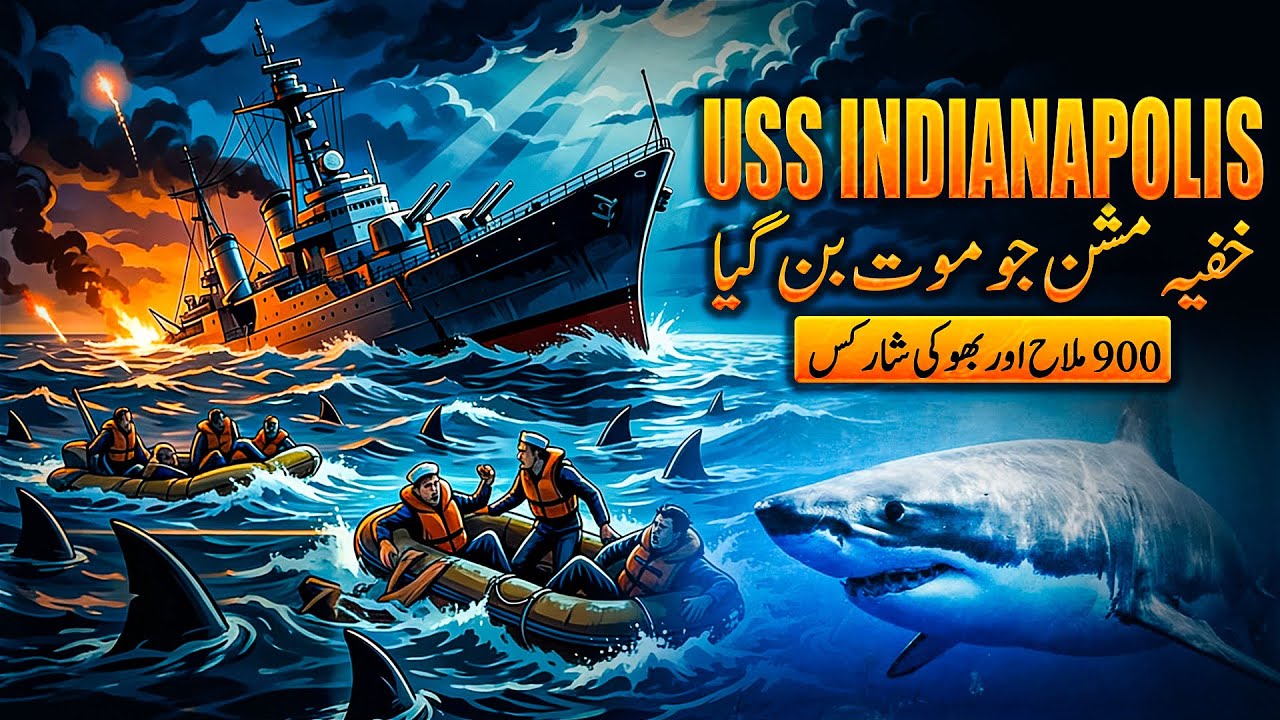 THE TRAGEDY OF USS INDIANAPOLIS | Shark Attacks & Atomic Bomb Mission ...