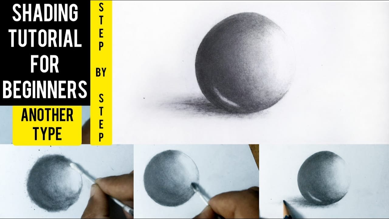 How to draw + shade a circle (Type 2 shading) | Percussion Neeraj ...