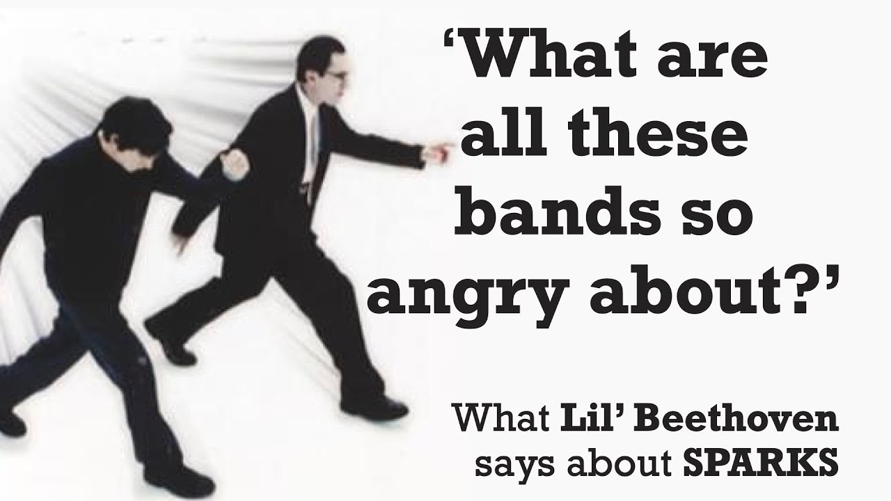 What does 'What are all these bands so angry about' say about SPARKS ...