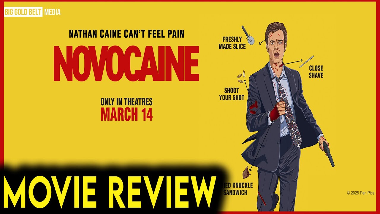 Novocaine - Review (2025) | Jack Quaid, Amber Midthunder & Ray ...
