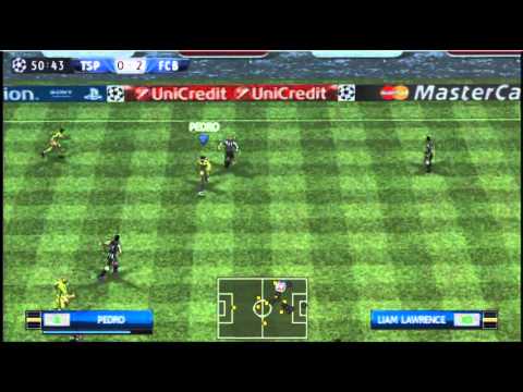 PES 15 PSP UEFA Champions League - YouTube