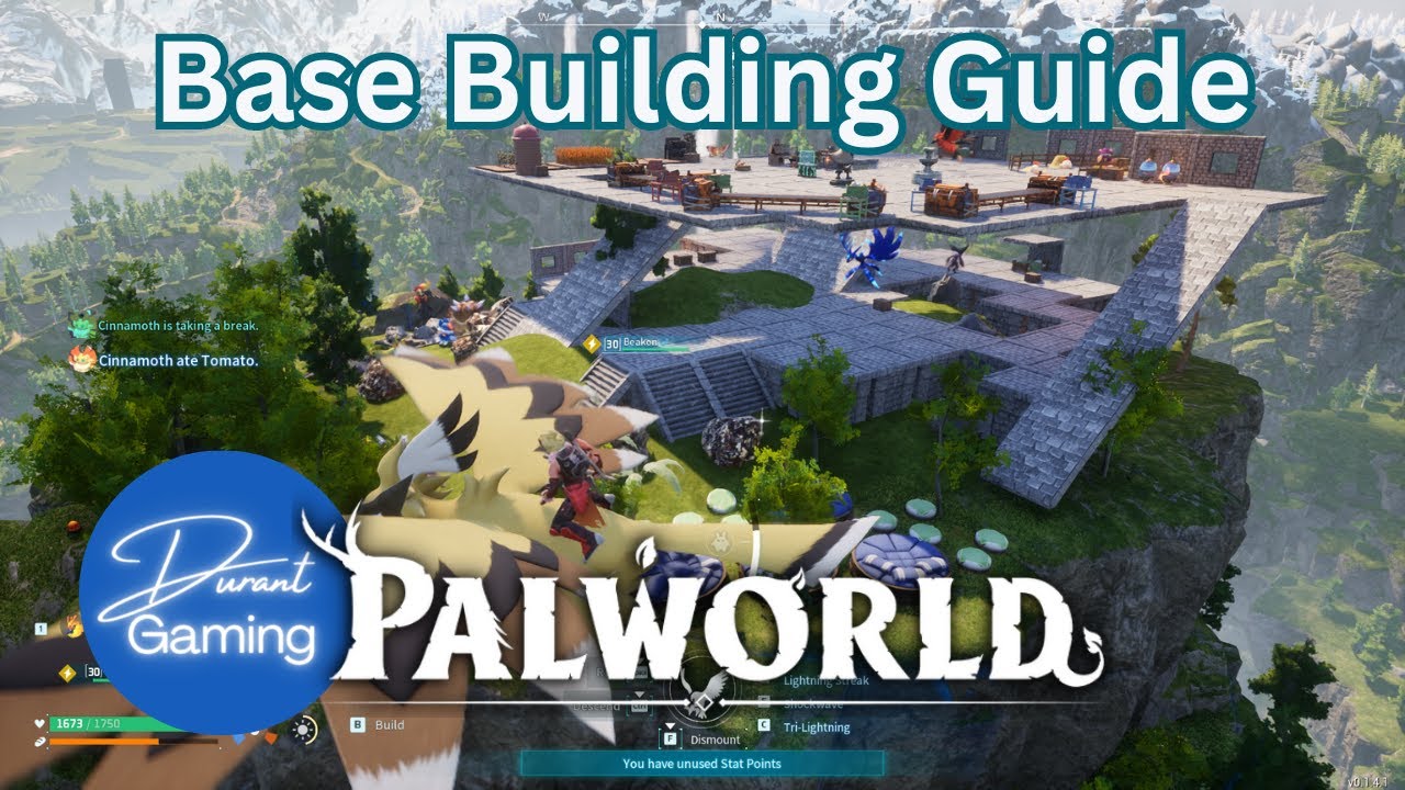 Palworld Base Design Tips | Best Base Location with Ore | Building ...