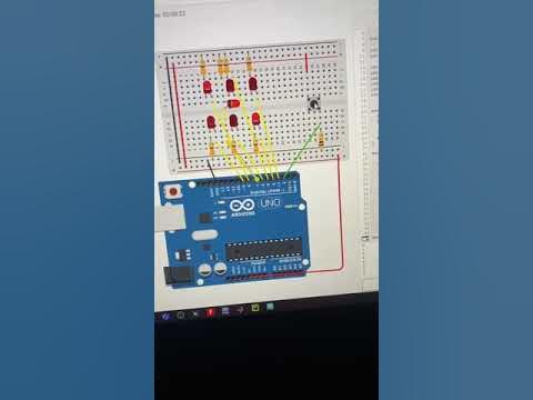 Dado arduino tinkercad - YouTube