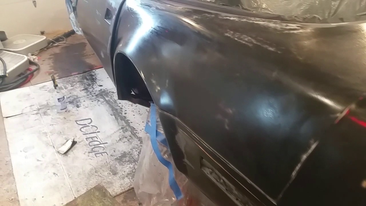 Custom c4 corvette home made widebody and cowl hood - YouTube