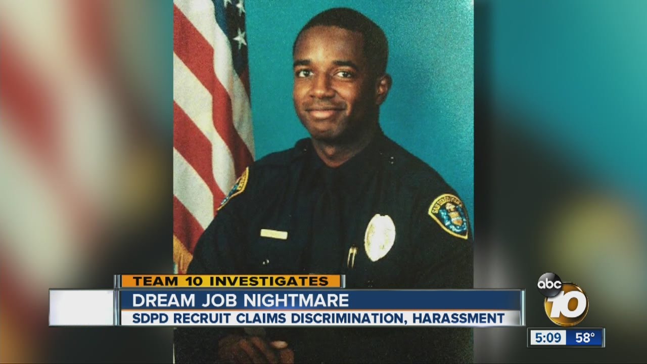 Team 10: SDPD recruit claims discrimination, harassment - YouTube