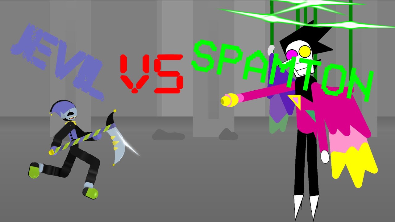 Jevil VS Spamton - YouTube