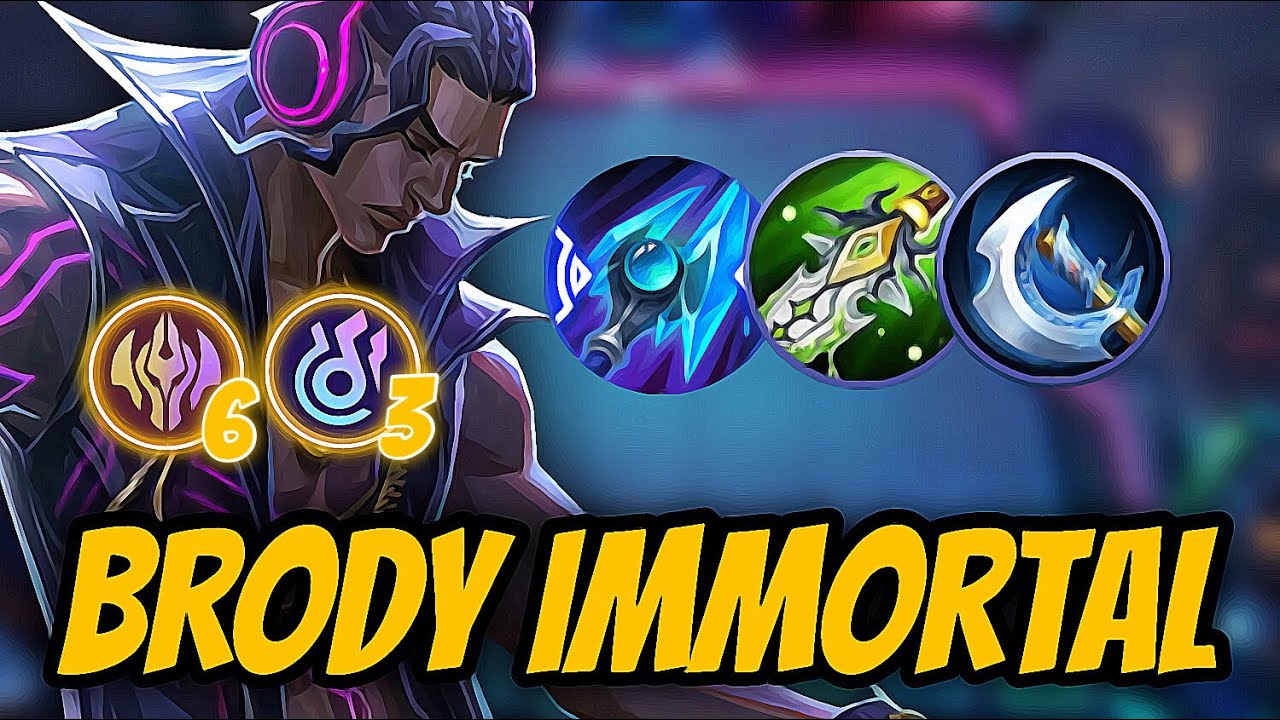 BRODY STUN IMMORTAL BEST COMBO IN NEW META | MAGIC CHESS MLBB - YouTube