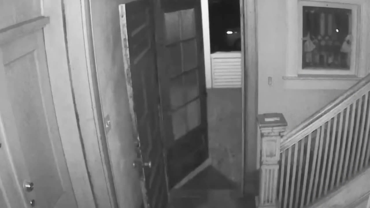 Ghost opening a door - YouTube
