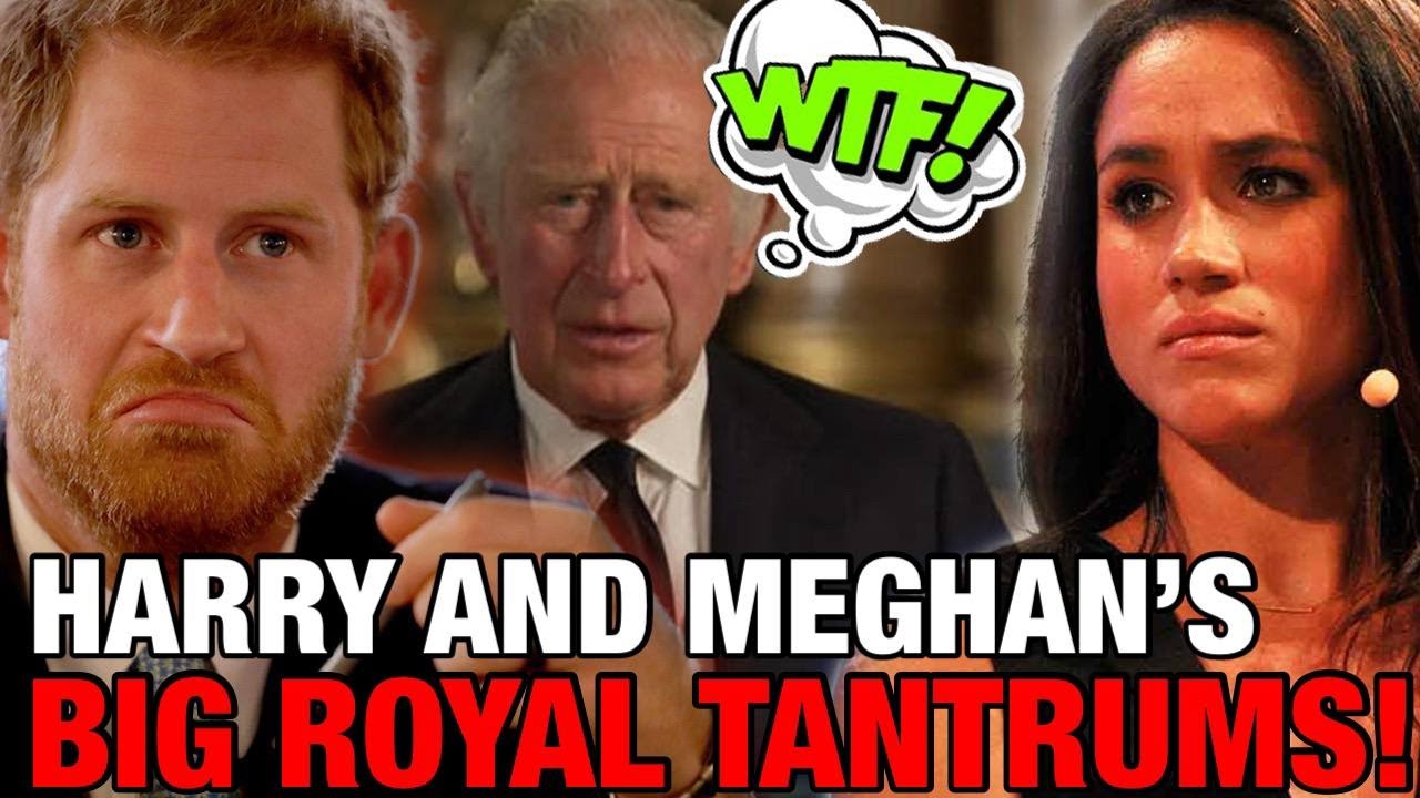 WAAAGH! Prince Harry's TANTRUM Over UK Government & Meghan PUSHING FOR ...