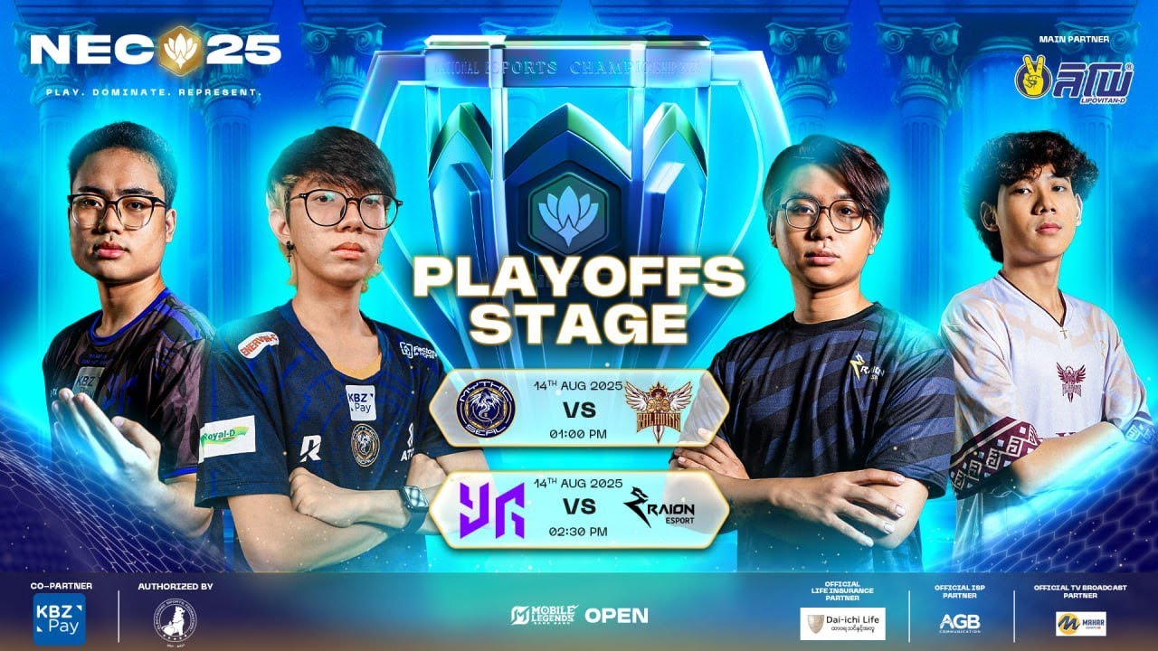 NEC 2025 Playoff Stage Day 3 LIVE ‼️ - YouTube