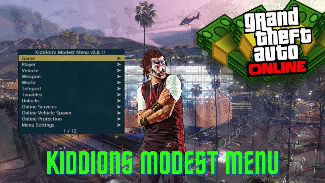 Gta 5 Online Mod Menu PC | Kiddions Mod Menu | Undetected - YouTube