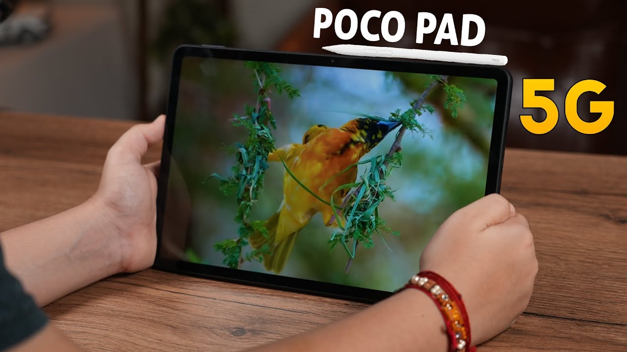 Poco Pad 5G perfect tablet for on the move entertainment and productive ...