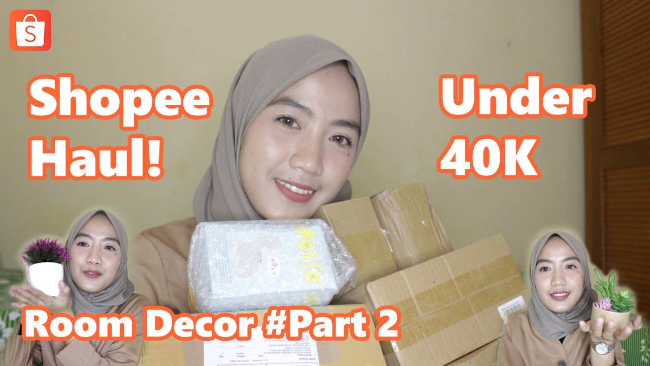 Shopee Haul room/home decor - Part2 - YouTube