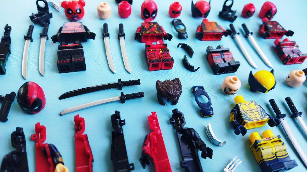 Lego deadpool vs wolverine | evilpool, zombiepool, venompool ...