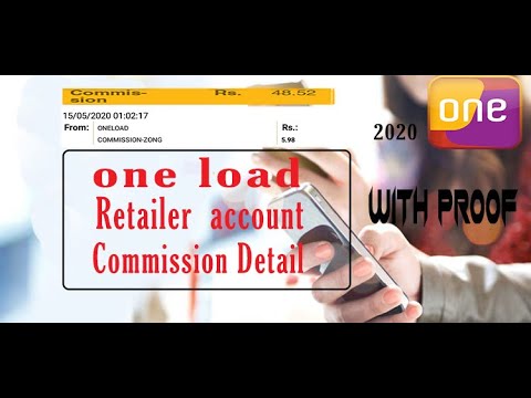 OneLoad retailer account commission detail on easyload and Pay bill ...