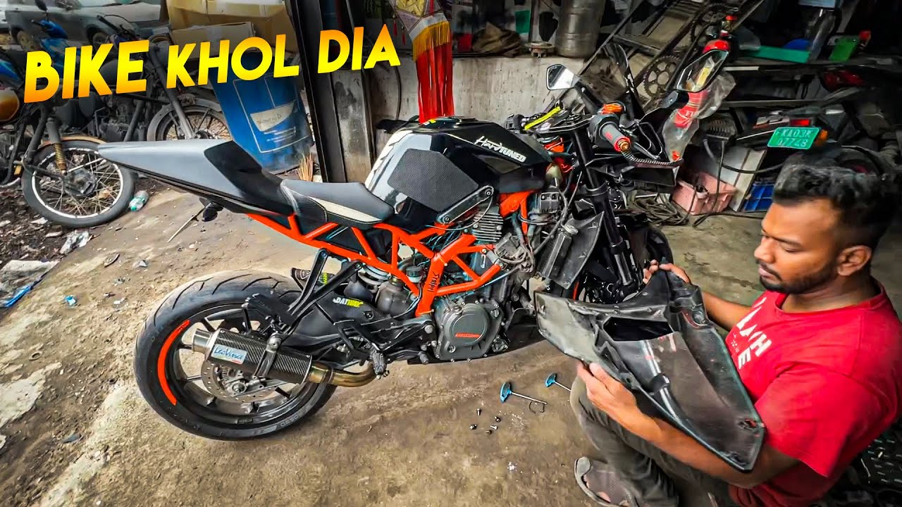 COMMON ISSUE IN ALL KTM RC390 BIKES 🙄 - YouTube