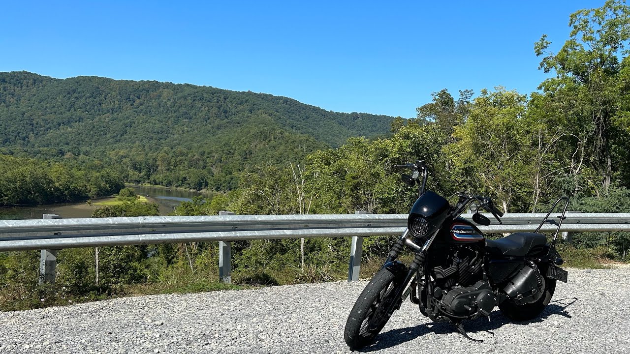 Iron 1200 on the back roads #sportster #harleydavidson #travel - YouTube