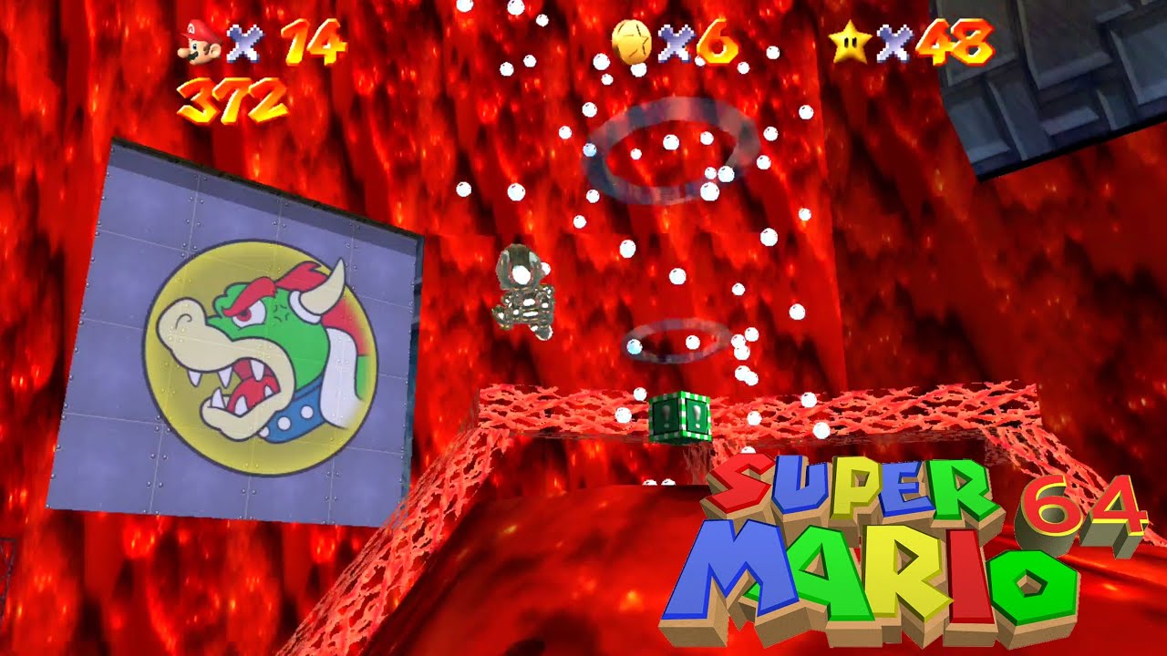 Super Mario 64 On Lava WideScreen HD Textures Dire Dire Docks (Gameplay ...