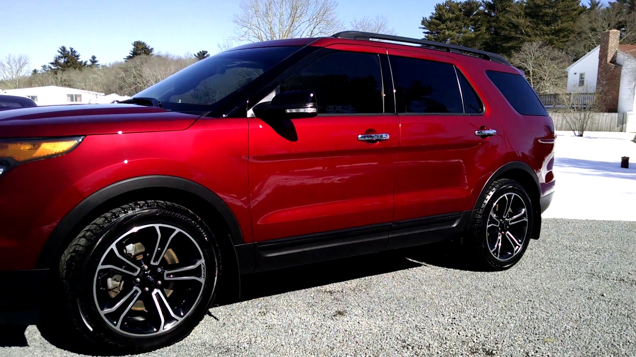 2014 Ruby Red Tricoat Explorer IGL Quartz - YouTube
