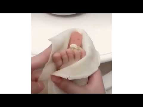 BEBEK AYAKLI DÜRÜM | KOMIK VİDEOLAR |BABY FOOT😄👣👶🏻