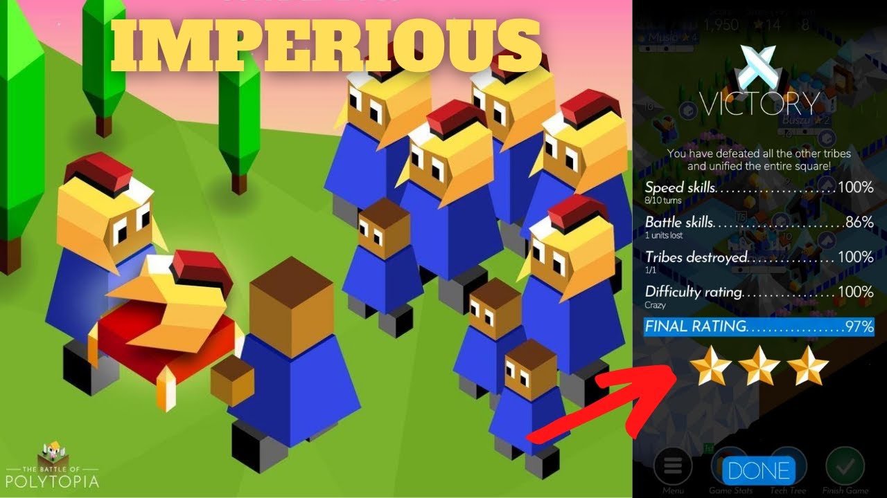 How to get THREE STARS with Imperious Tribe *easy* - The Battle Of ...