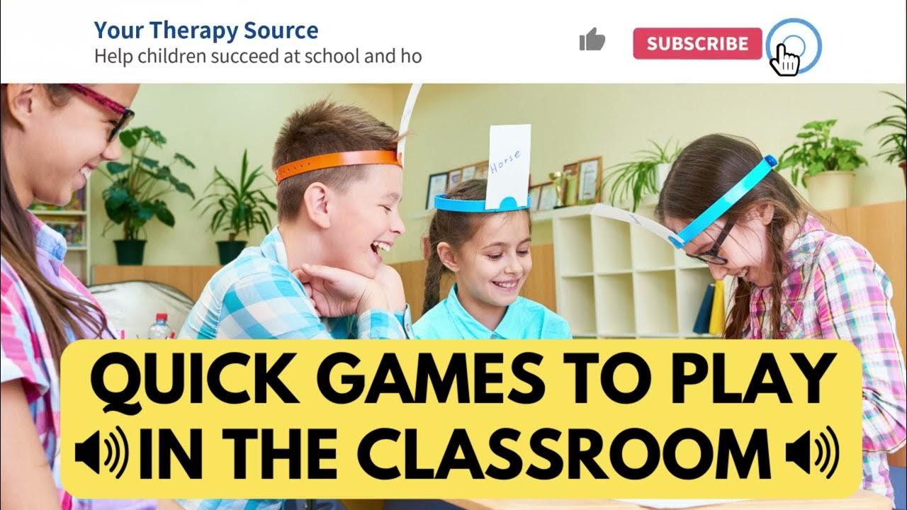 30 Quick Classroom Games That Teachers Love – Students Can't Get Enough ...