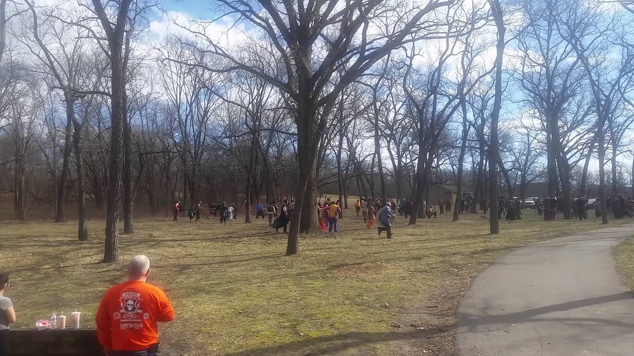 LARP in the park: color commentary - YouTube