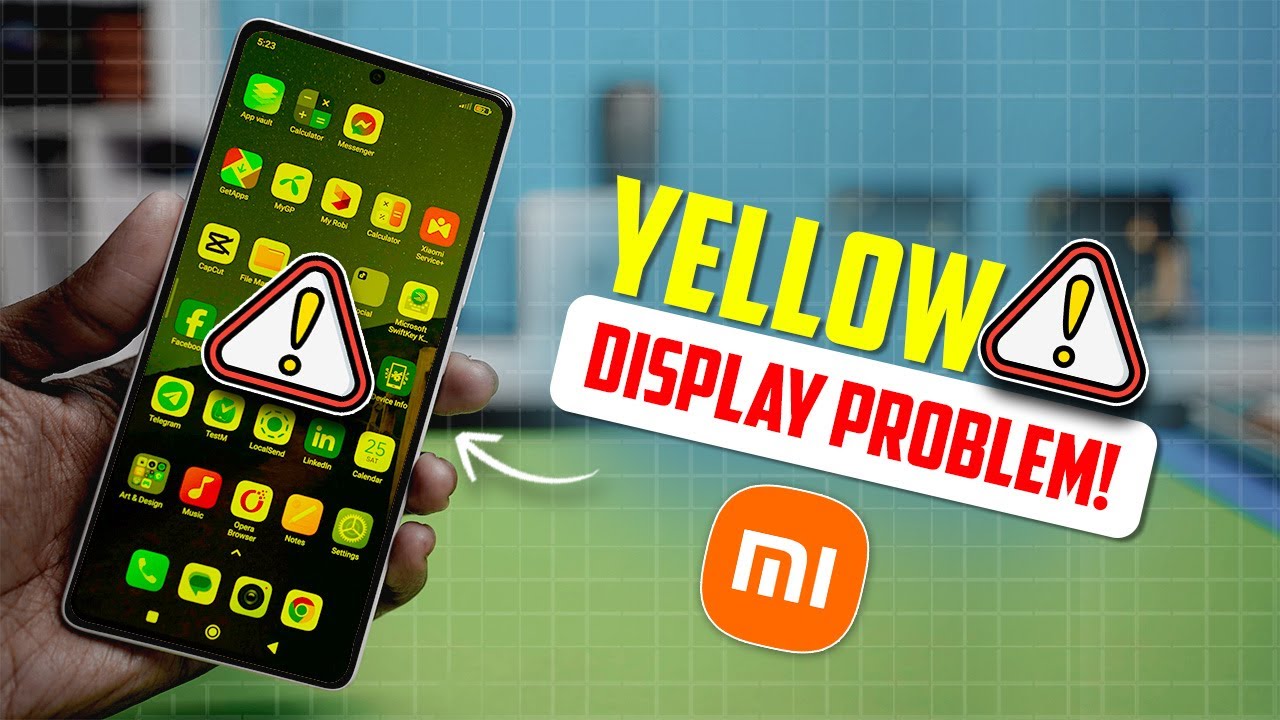How to Fix Yellow Display Problem on Any Xiaomi Phone | Screen Colour ...