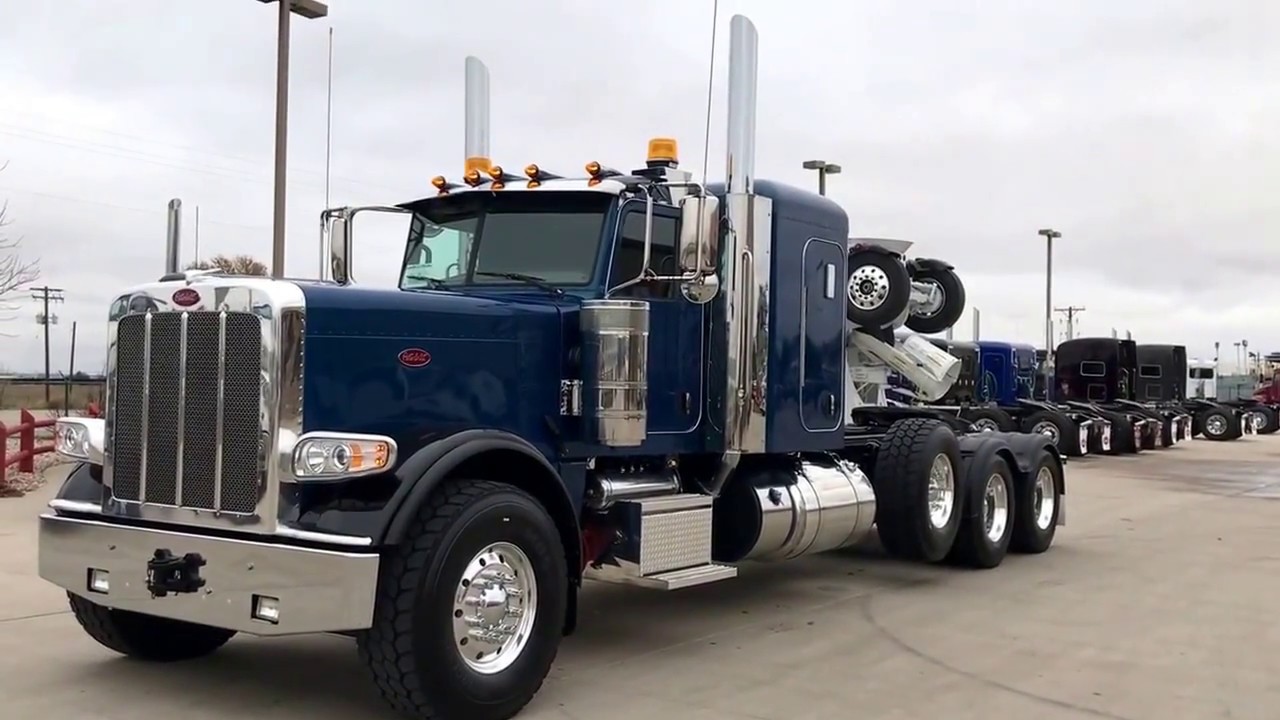 2018 Peterbilt 389 Heavy Haul - Legendary Teal! - YouTube